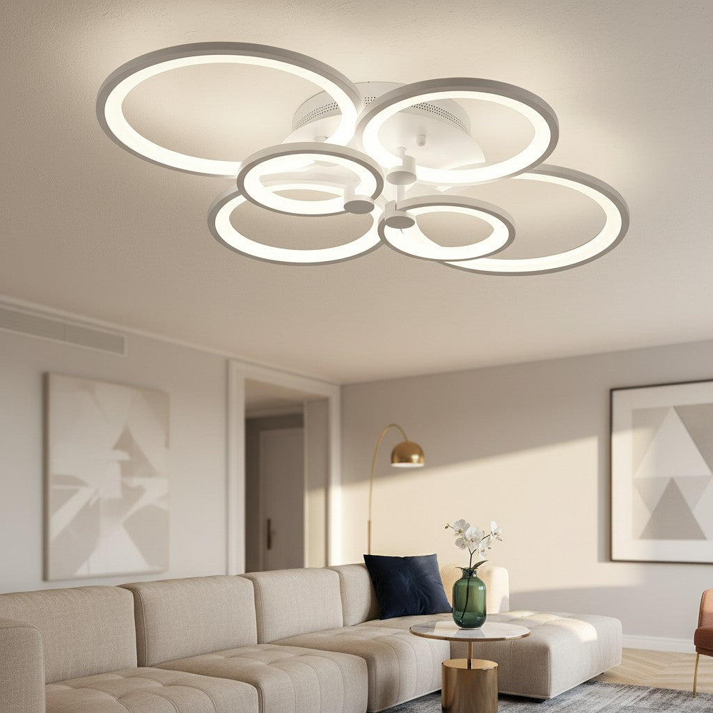 Modern Dimmable LED Ceiling Light | Acrylic Light | ateasehomelife ...