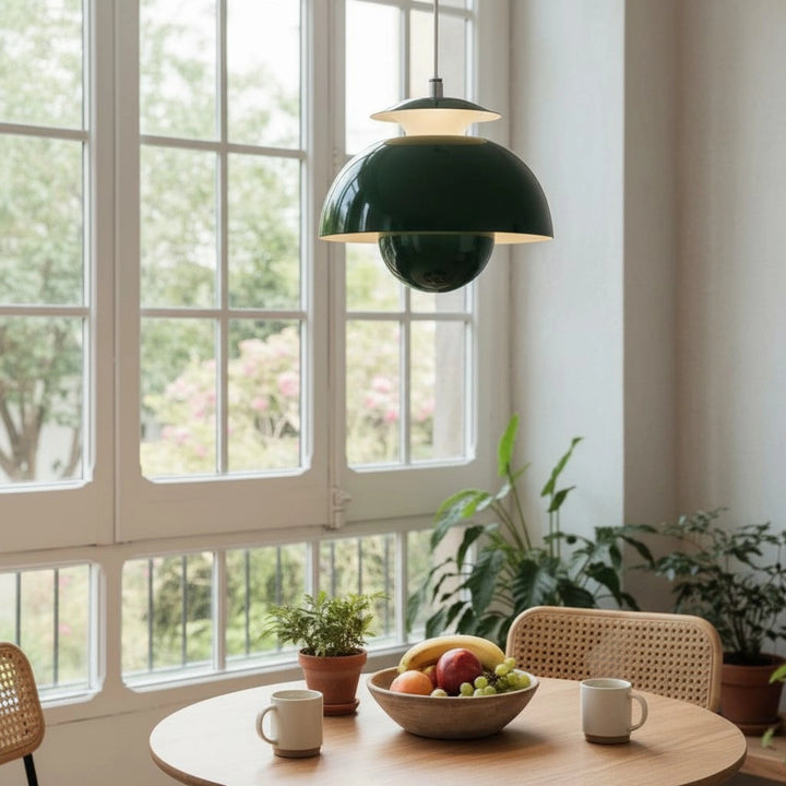 Aesthetic Cream Pendant Light | Flower Bud Light | ateasehomelife ...