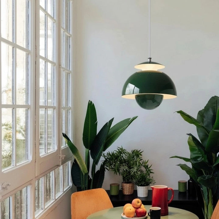 Aesthetic Cream Pendant Light | Flower Bud Light | ateasehomelife ...